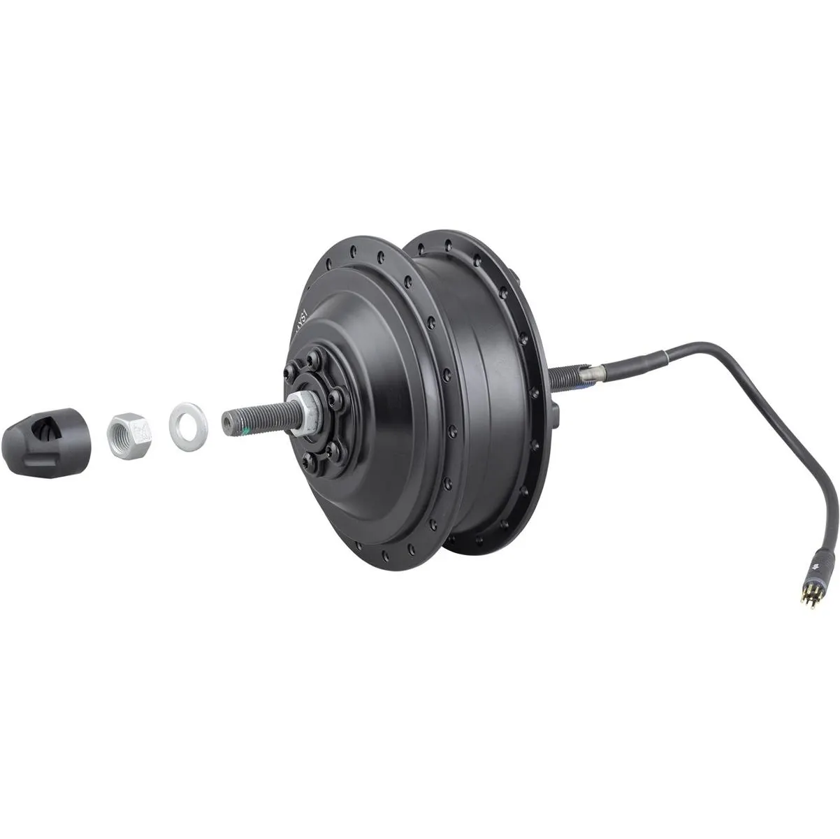 Hyena 250W 7-Speed Hub Motor Svart